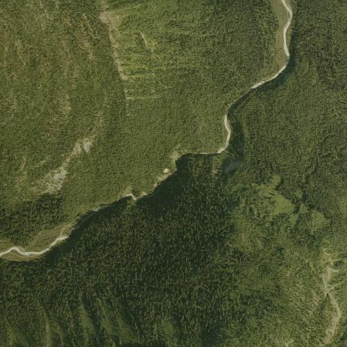 Howse Pass in Banff National Park, Canada (Google Maps)