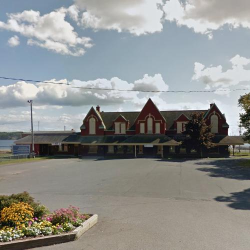 Pictou Railway Station in Pictou, Canada (Google Maps)
