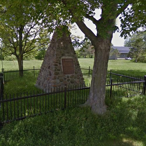 Battle of Cook's Mills Monument in Welland, Canada (Google Maps)