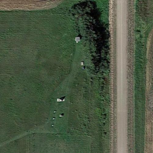 Battle of Fish Creek Monument in Alvena, Canada (Google Maps)