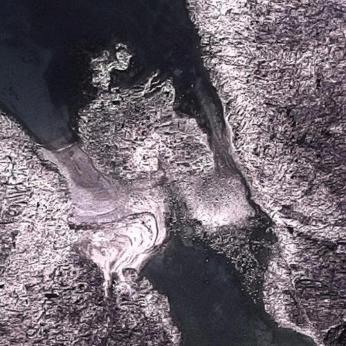 Inuksuk Point in Foxe Peninsula, Canada (Google Maps)