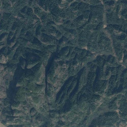Mount Longhu in Shangqing, China (Google Maps)