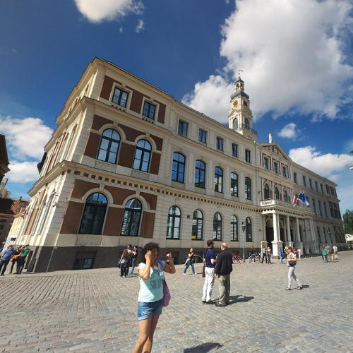 Riga City Council in Riga, Latvia (Google Maps)