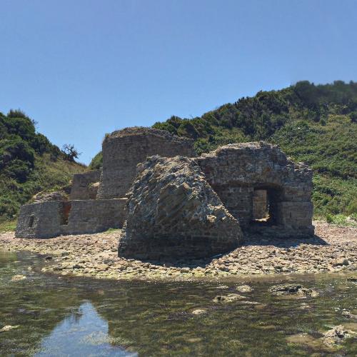 Rodoni Castle in Durres, Albania (Google Maps)