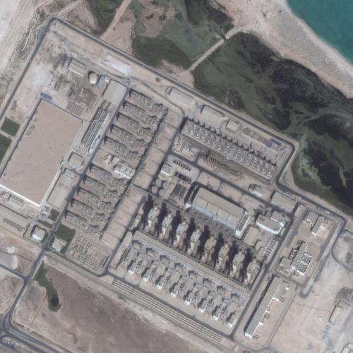Ras Qartas Energy Plant - Largest power station in Qatar in Ras Laffan ...