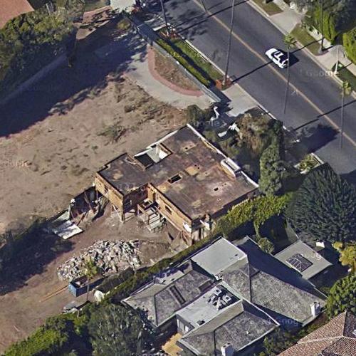 Norbert Gehr's House (Deceased) in Beverly Hills, CA (Google Maps)