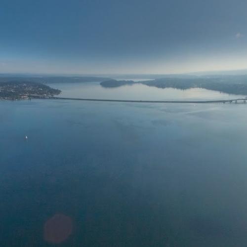Lake Washington in Seattle, WA (Google Maps)
