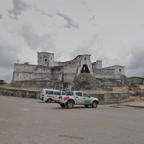 Fort San Sebastian in Shama, Ghana (Google Maps)