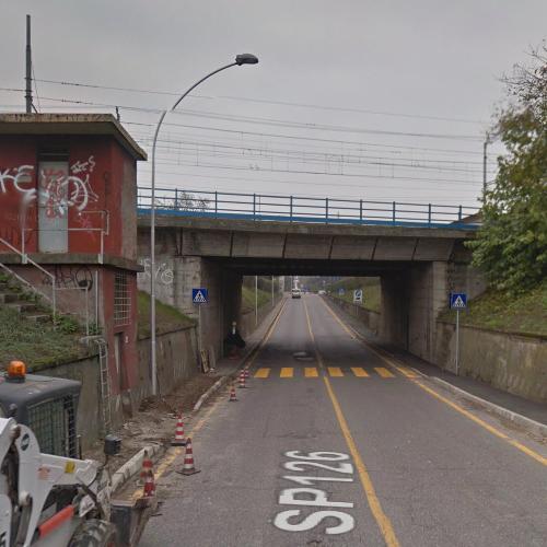 Codogno rail crash (12/9/1957) in Codogno, Italy (Google Maps)