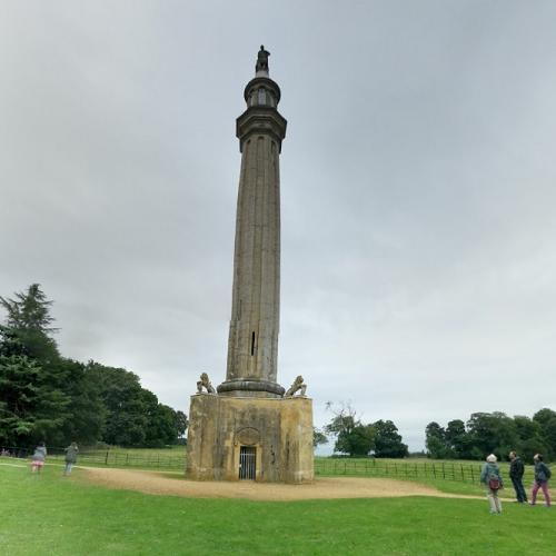 Lord Cobham's Monument in Stowe, United Kingdom (Google Maps)