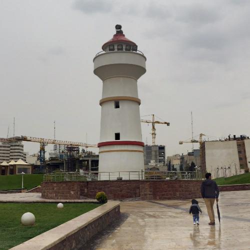 Landlocked Lighthouse in Tehran, Islamic Republic of Iran (Google Maps)