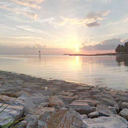 Malacca River sunset in Malacca, Malaysia (Google Maps)