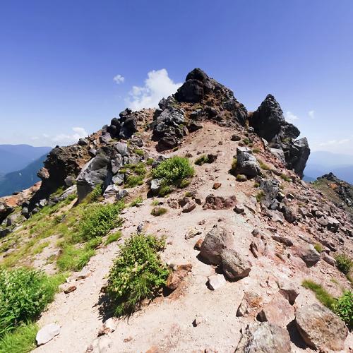 Mount Yake in Takayama, Japan (Google Maps)