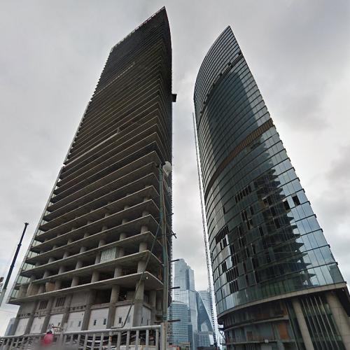 Mirax Plaza Towers in Moscow, Russian Federation (Google Maps)