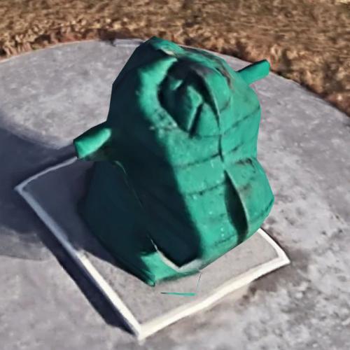 'Split-Rocker' by Jeff Koons in Potomac, MD (Google Maps) (#2)