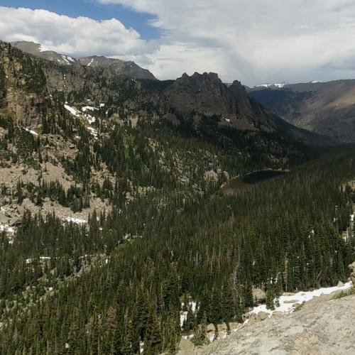 View from Joe Mills Mountain in Trail Ridge, CO (Google Maps)