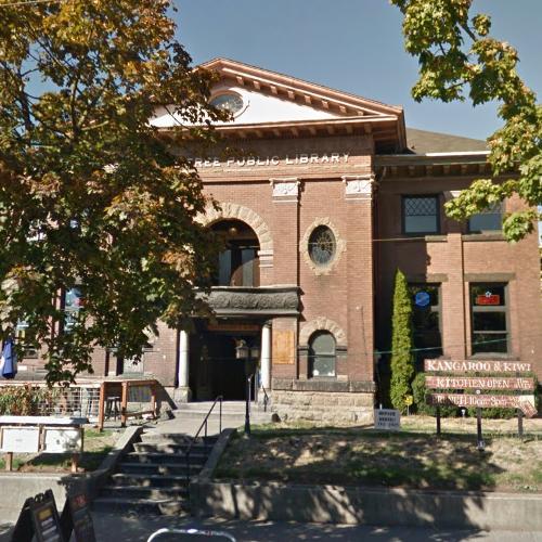 Ballard Carnegie Library in Seattle, WA (Google Maps)