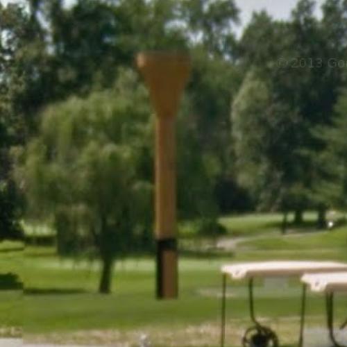 World's Largest Golf Tee in Casey, IL (Google Maps)