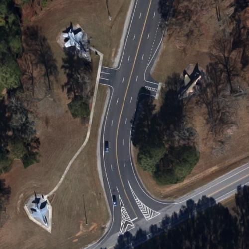 Arnold AFB aircraft static display in Arnold AFB, TN (Google Maps)