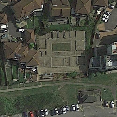 Cold Knap Roman Building in Caerwent, United Kingdom (Google Maps)