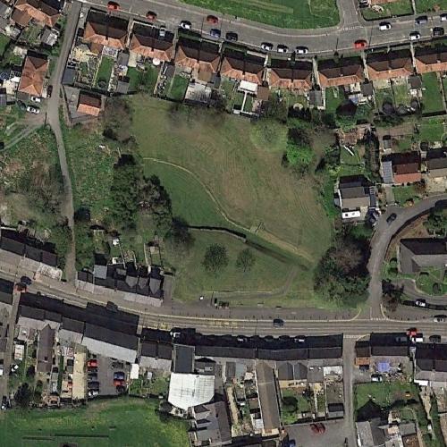 Moridunum Roman Amphitheatre in Carmarthen, United Kingdom (Google Maps)