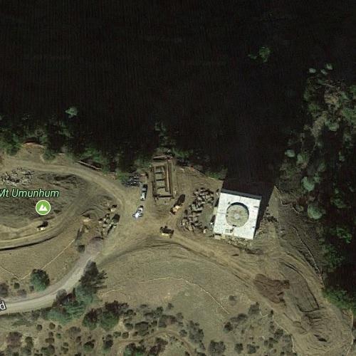 Mount Umunhum in San Jose, CA (Google Maps)