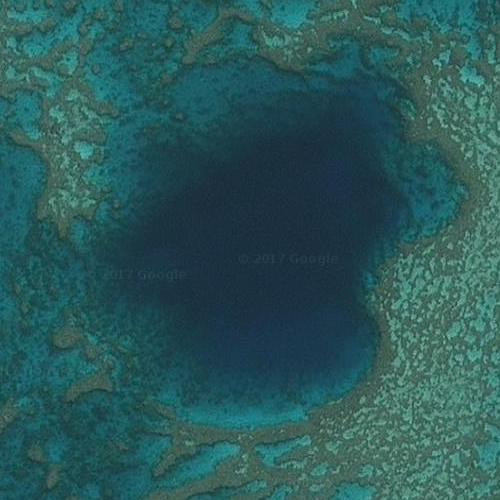 'Blue Hole' in Great Barrier Reef in Hamilton Island, Australia (Google ...