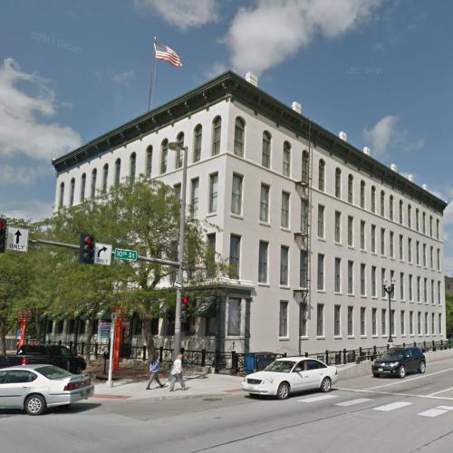 Burlington Headquarters Building in Omaha, NE (Google Maps)