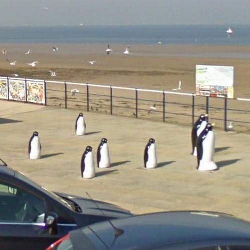 The Redcar Penguins in Redcar, United Kingdom - Virtual Globetrotting