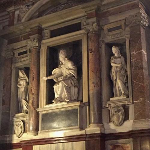 Pope Nicholas IV's tomb in Rome, Italy (Google Maps)