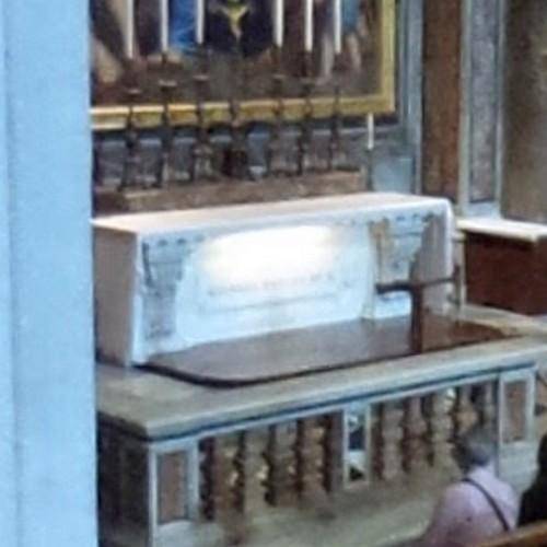 Pope John Paul II's tomb in Vatican City, Holy See (Vatican City State ...