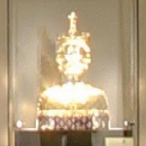 Bust of Charlemagne at Aachen Cathedral Treasury in Aachen, Germany ...