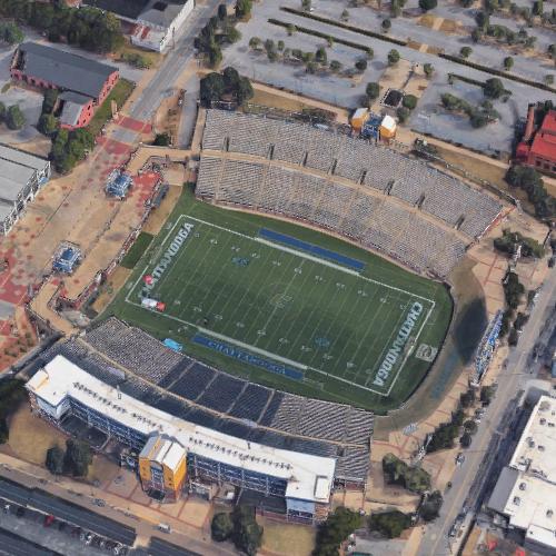 Finley Stadium in Chattanooga, TN (Google Maps)