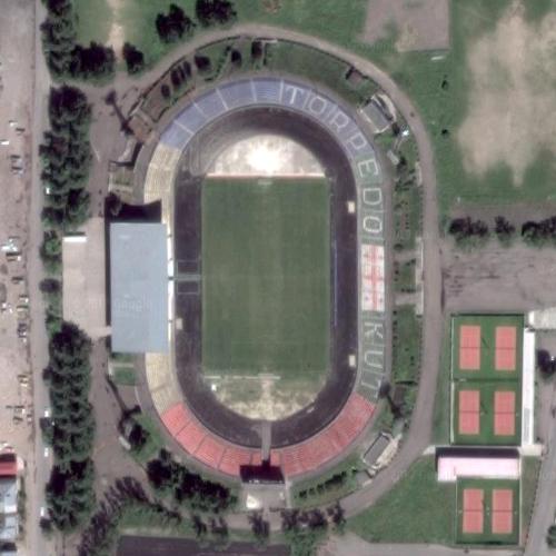 Ramaz Shengelia Stadium in Kutaisi, Georgia - Virtual Globetrotting