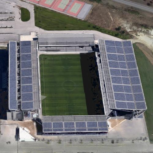 AEL FC Arena in Larissa, Greece (Google Maps)