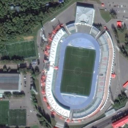 Neftyanik Stadium in Ufa, Russian Federation (Google Maps)