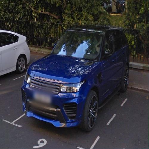 Overfinch Range Rover SVR in London, United Kingdom (Google Maps)