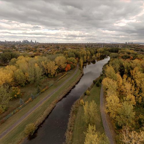 Parc Angrignon in Montréal, Canada (Google Maps)