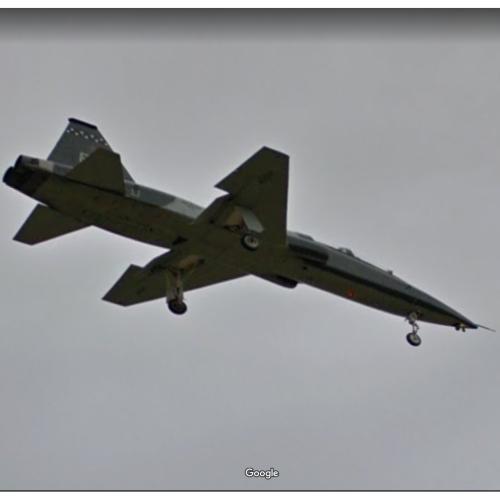 USAF Northrop T-38 Talon [12 FTW] in San Antonio, TX (Google Maps)