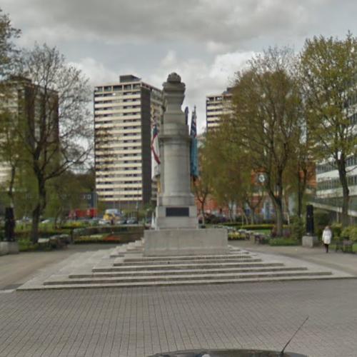 Rochdale Cenotaph in Rochdale, United Kingdom (Google Maps)