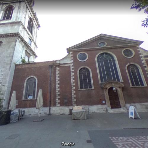 St Mary-le-Bow Church in City Of London, United Kingdom (Google Maps)