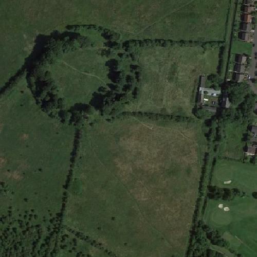 Castlehill Roman Fort (Antonine Wall) in Bearsden, United Kingdom ...