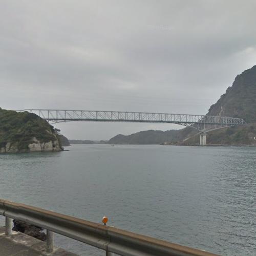 Tenmon Bridge in Kumamoto, Japan (Bing Maps)