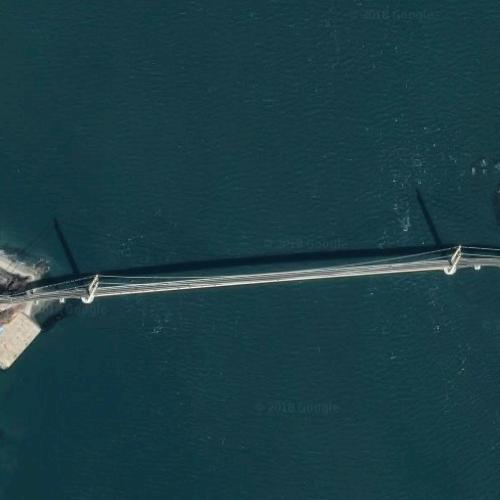 Jeokgeum Bridge in Yeosu, Republic of Korea (Google Maps)