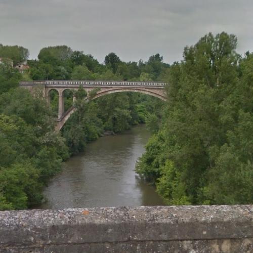 Lavaur Viaduct in Lavaur, France (Google Maps)