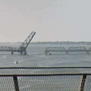 Amtrak Old Saybrook – Old Lyme Bridge in Old Lyme, CT - Virtual ...
