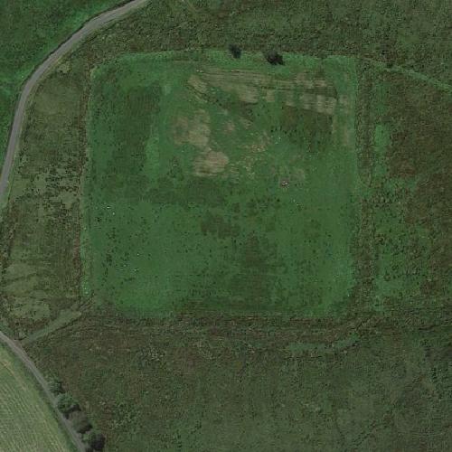 Coelbren Roman Fort in Seven Sisters, United Kingdom (Google Maps)