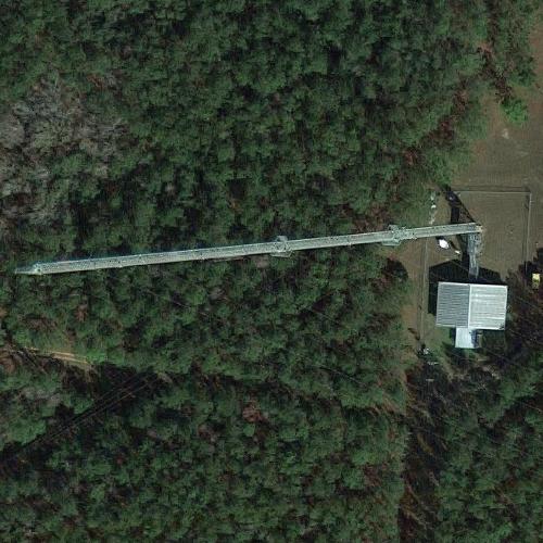 WCTV Tower (tallest structure in Georgia) in Metcalf, GA (Google Maps)