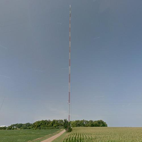 KELO TV Mast in Rowena, SD (Google Maps)