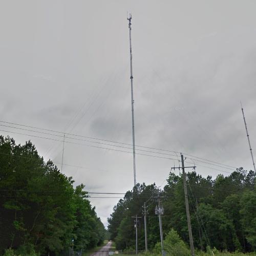 WRAL HDTV Mast in Auburn, NC (Google Maps)